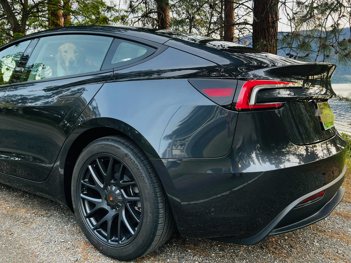 Model 3 Highland 2024: 18" Photon Rims Wheel Centre Caps (4 PCs ...