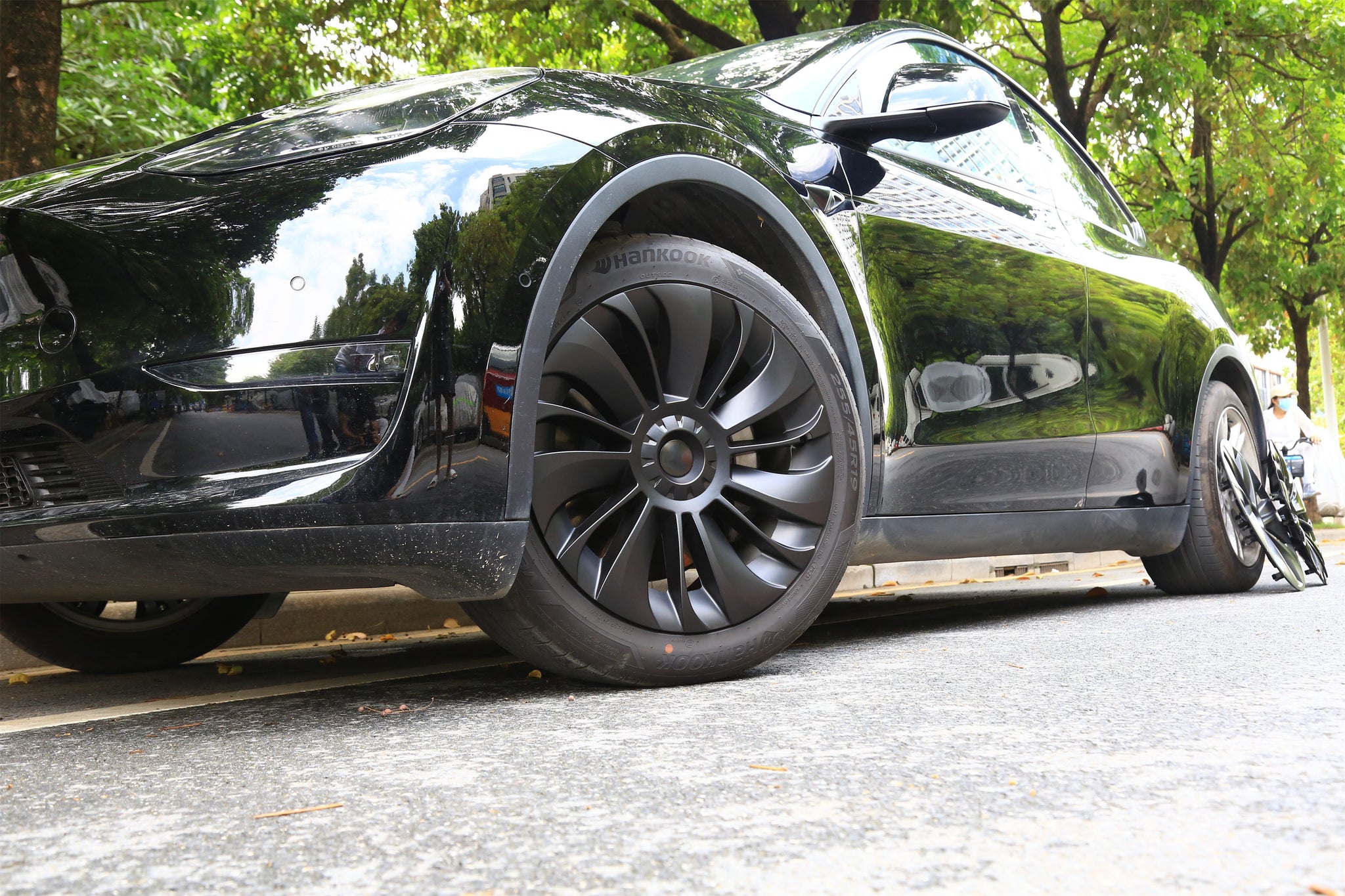 Model Y: Turbine 19"/20" Wheel Rim Protector Cover – EVACA Premium ...